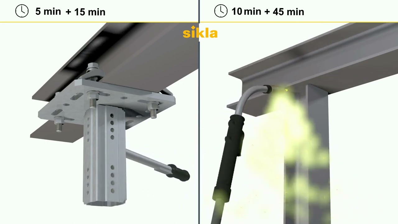Sikla Framo (siFramo) vs Fabricated Steel Supports - Watch the savings ...