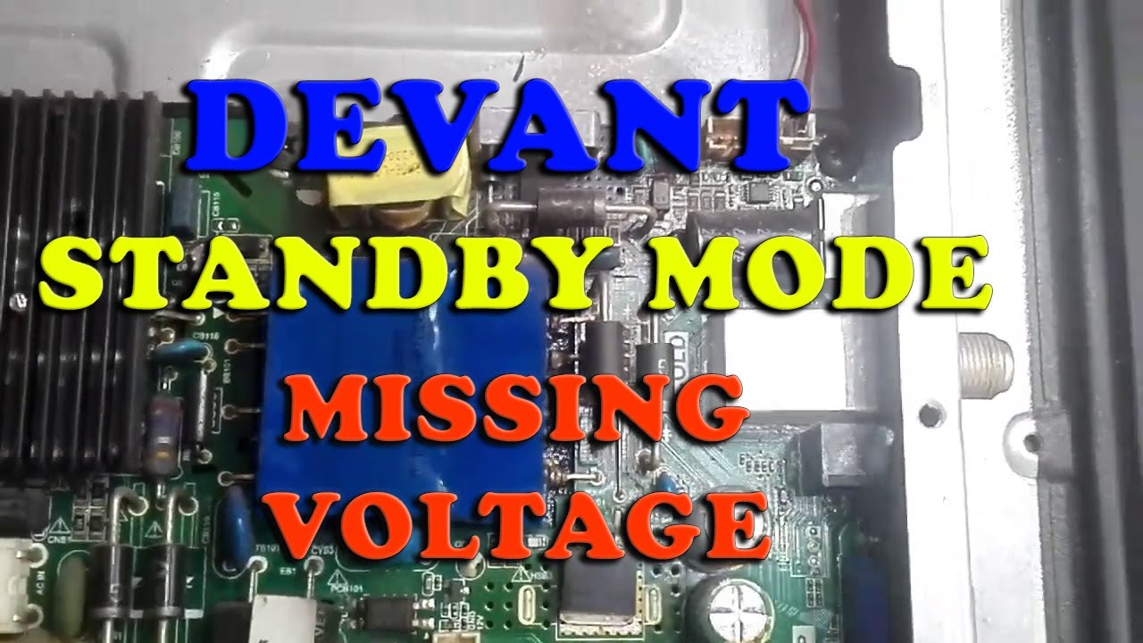 Devant LED TV - STAND BY MODE ONLY - YouTube