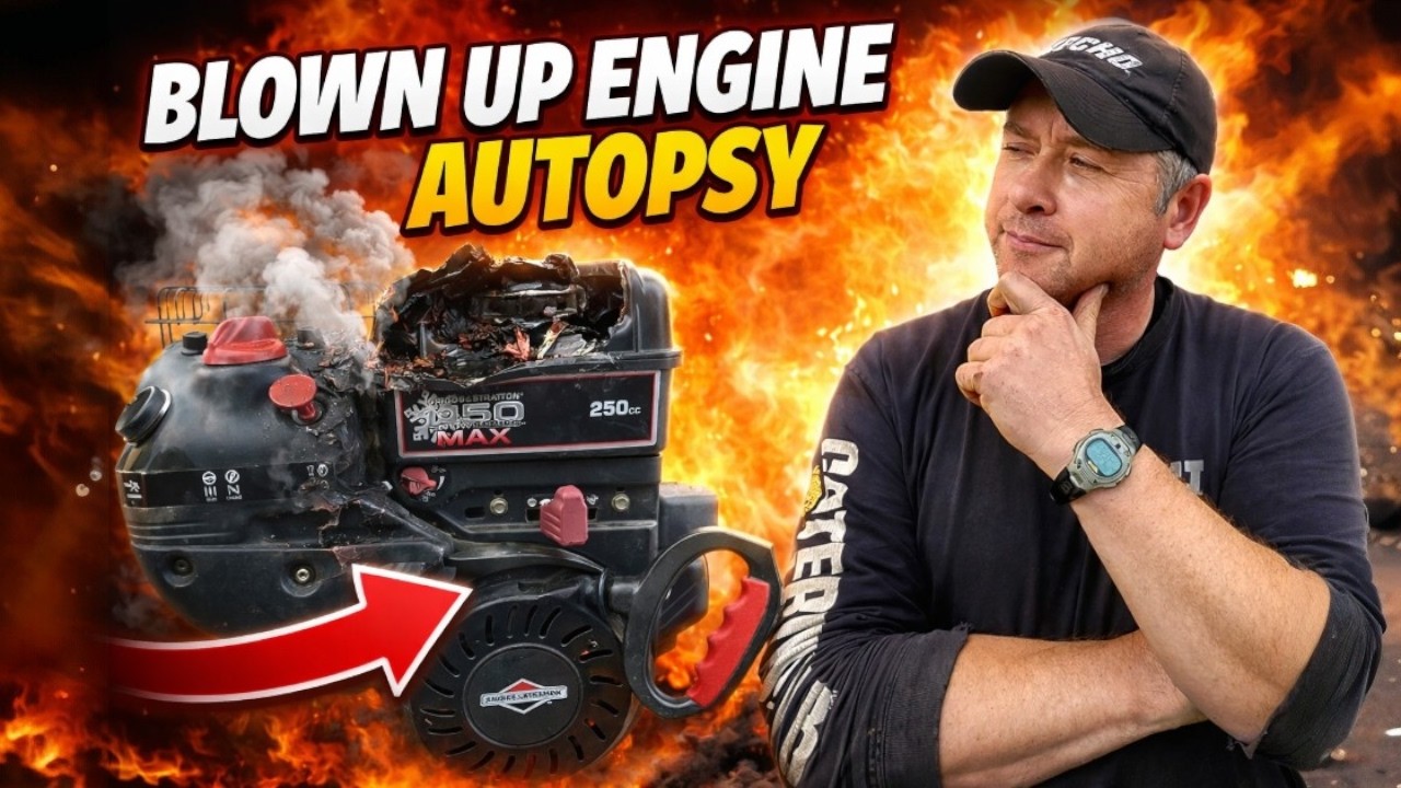 BRIGGS & STRATTON Engine Postmortem Autopsy - Teardown & Cause Of Death ...