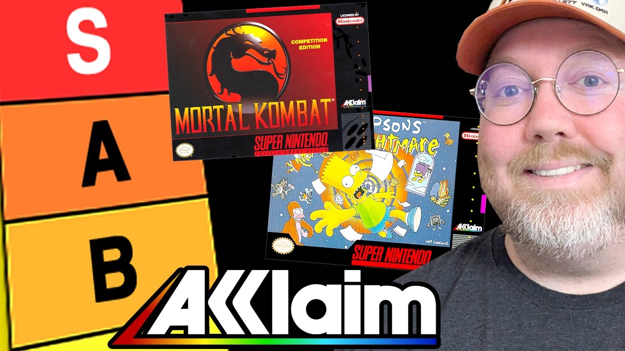 I Ranked Every Acclaim SNES Game - YouTube