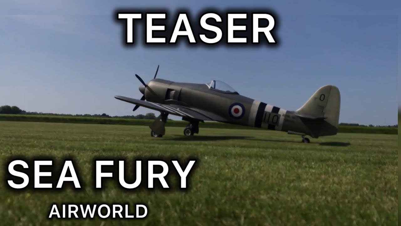Teaser Sea Fury Airworld And Moki 250 - YouTube