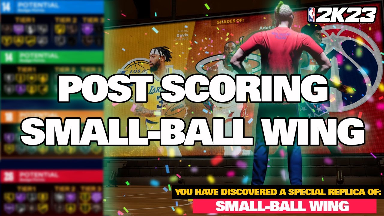 BEST 6'9 POST SCORER - SMALL BALL WING! RARE POST SCORING BUILD IN NBA ...