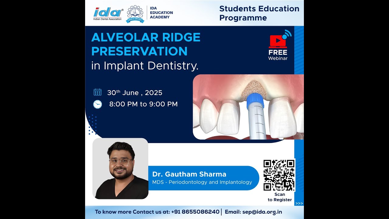 Alveolar Ridge Preservation in Implant Dentistry - YouTube