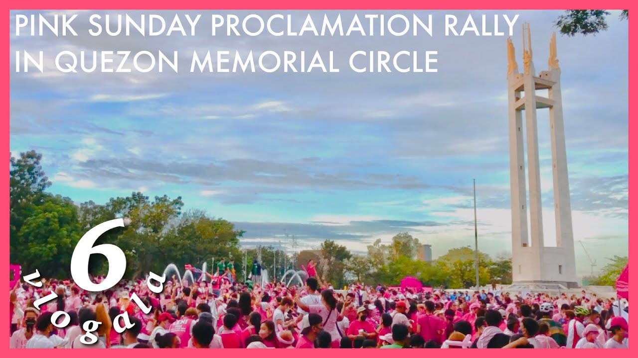 Pink Sunday Grand Proclamation Rally Robredo-Pangilinan in Quezon ...