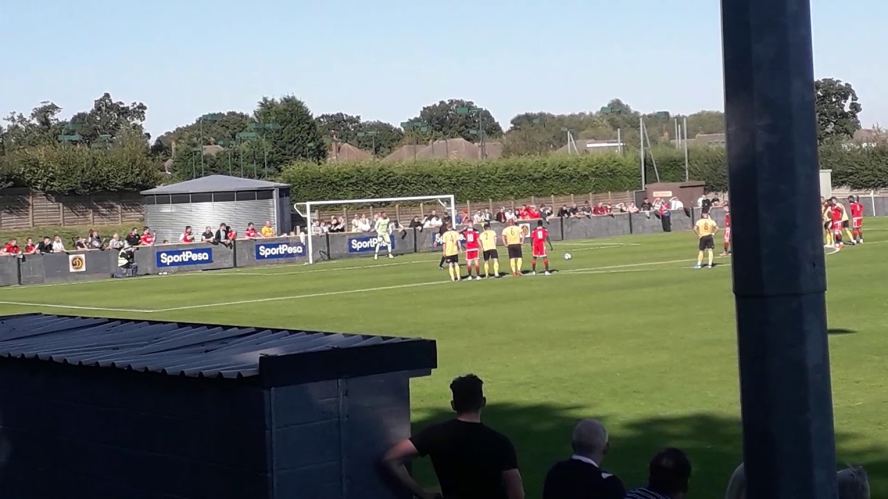 Tamworth FC Ryan Beswick Scores Against Loughborough Dynamo FC - YouTube