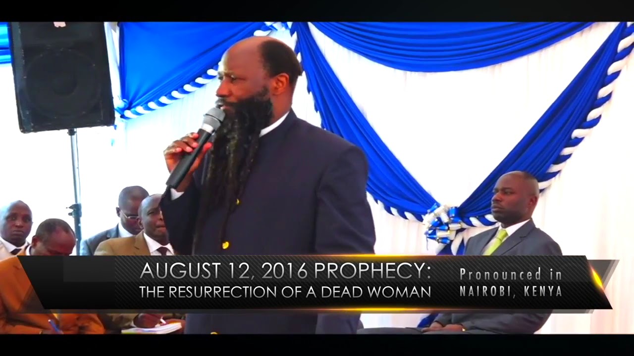PROPHECY ON THE RESURRECTION OF MAMA ROSA AUGUST 12, 2016 - PROPHET DR ...