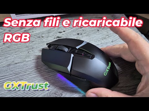 Mouse GXTrust 1108 Vylax Mouse Gaming Wireless ricaricabile recensione ...