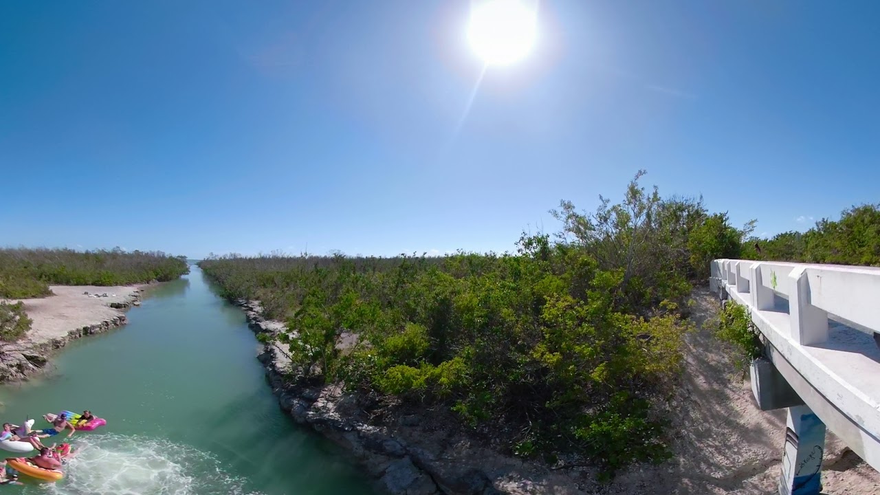Sugarloaf Key Jumping Bridge 360 VR Video - YouTube