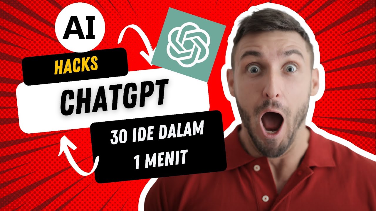 HACKS CHATGPT!!!! 30 IDE KONTEN DALAM SEKALI KLIK!!! - YouTube
