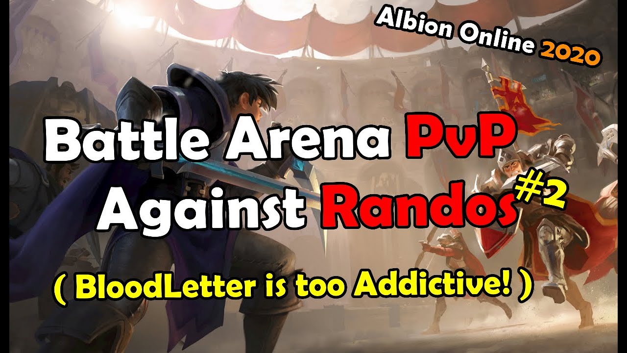 Battle Arena PVP with no Guardian Helmet BloodLetter Build | Albion ...