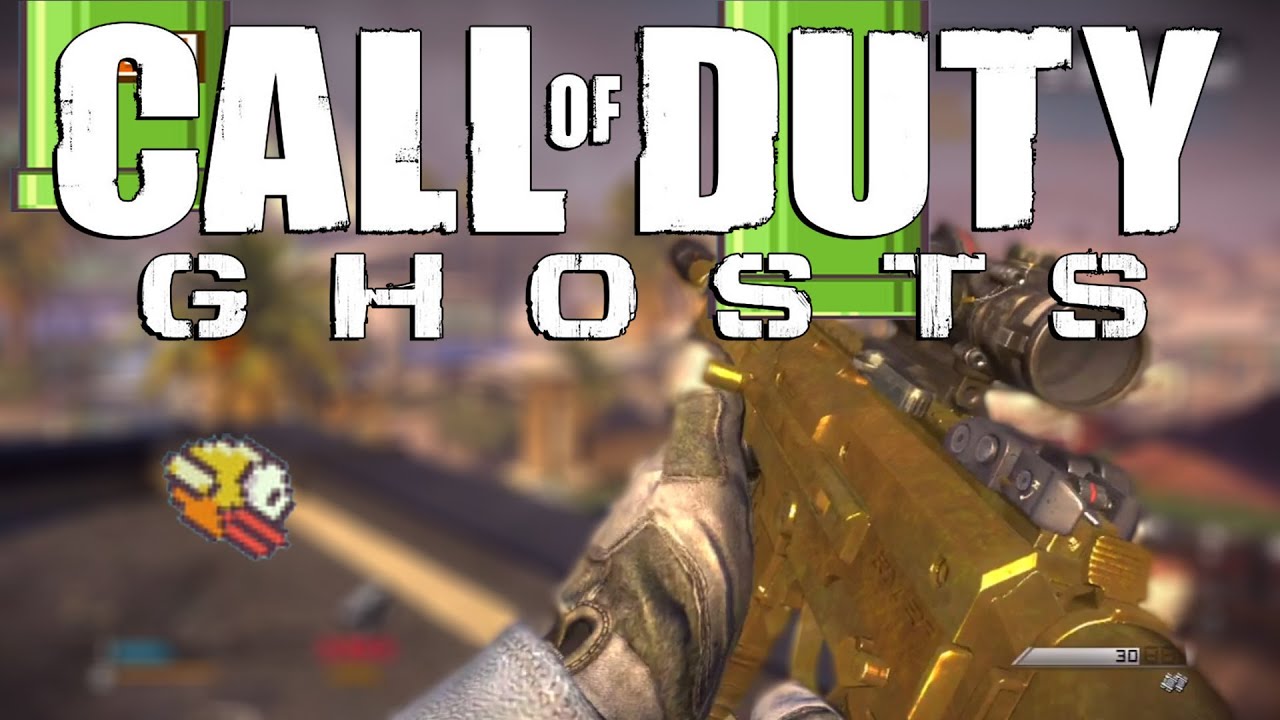 Call of Duty Ghosts: Flappy Bird, Gun Fails, and Trolleys! (Funny ...