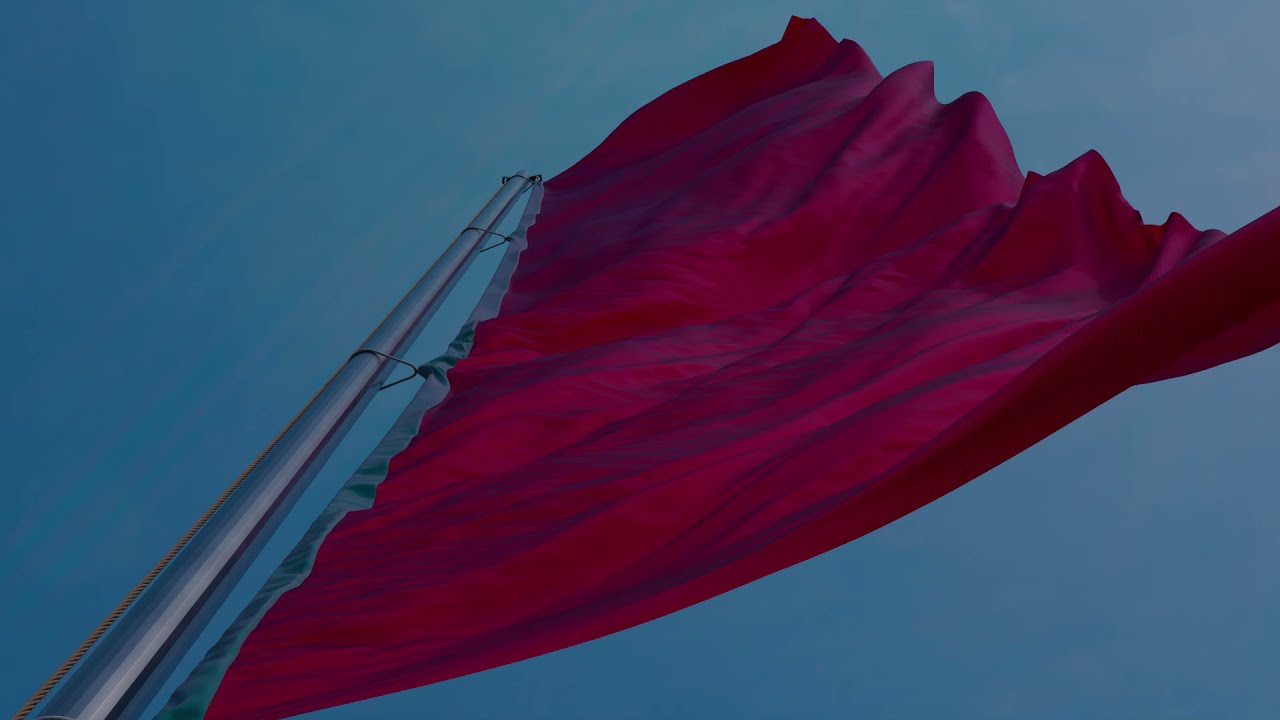 CGI Waving Flag in Houdini 18 (vellum) - YouTube