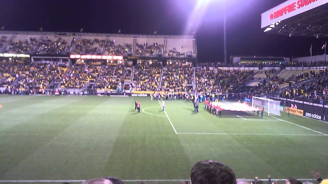 Leo Welsh Columbus Crew SC Opening Match - YouTube