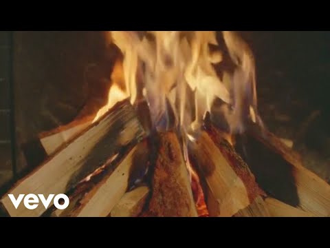 Wham! - Last Christmas (Music from another room with crackling fire)