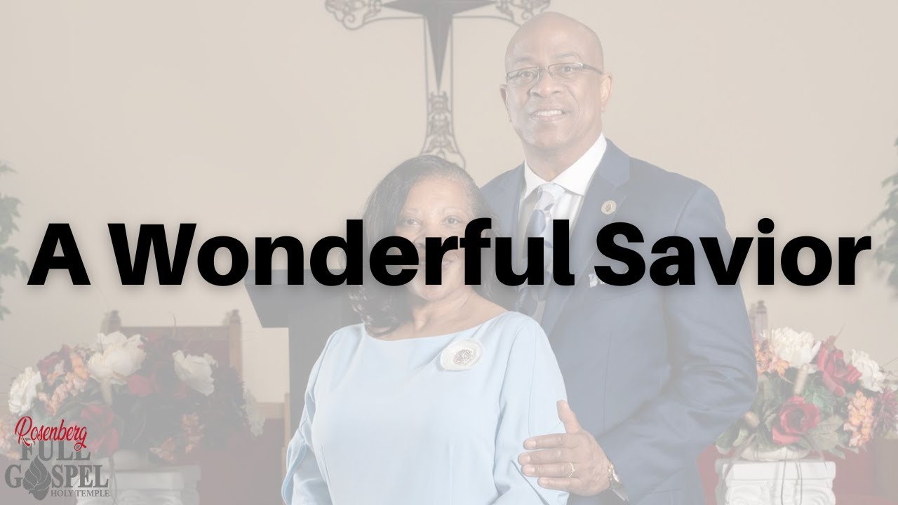 A Wonderful Savior - YouTube