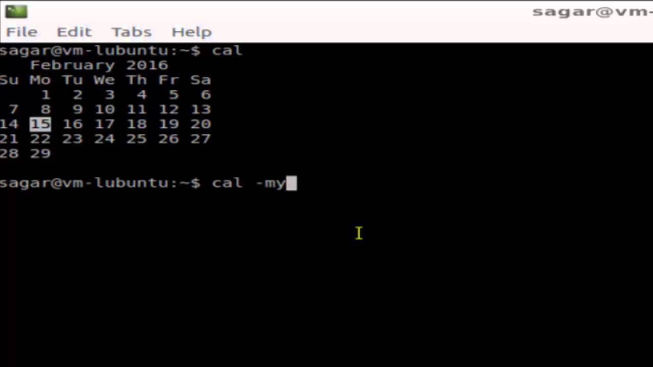 How To View Calendar For Specific Month And Year In Unix YouTube how-to-view-calendar-for-specific-month-and-year-in-unix-youtube