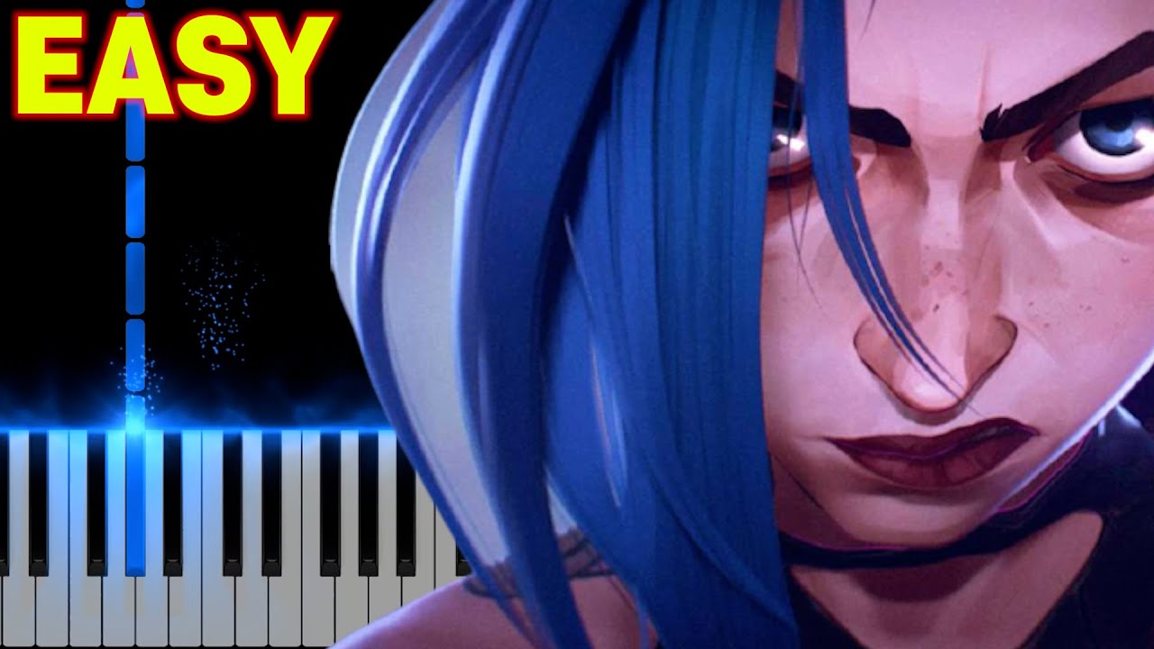 Arcane (League of Legends) - Playground | EASY Piano Tutorial - YouTube