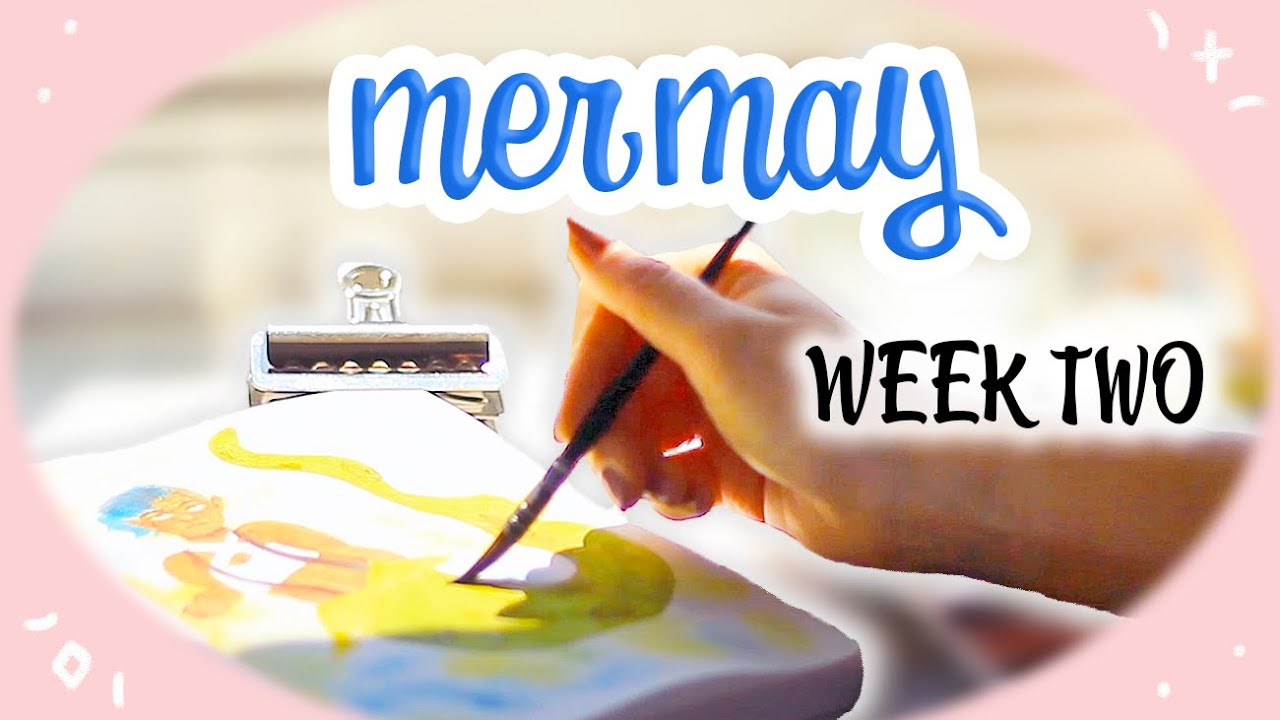 Lets paint some MORE Mermaids!! (Art Challenge) - YouTube