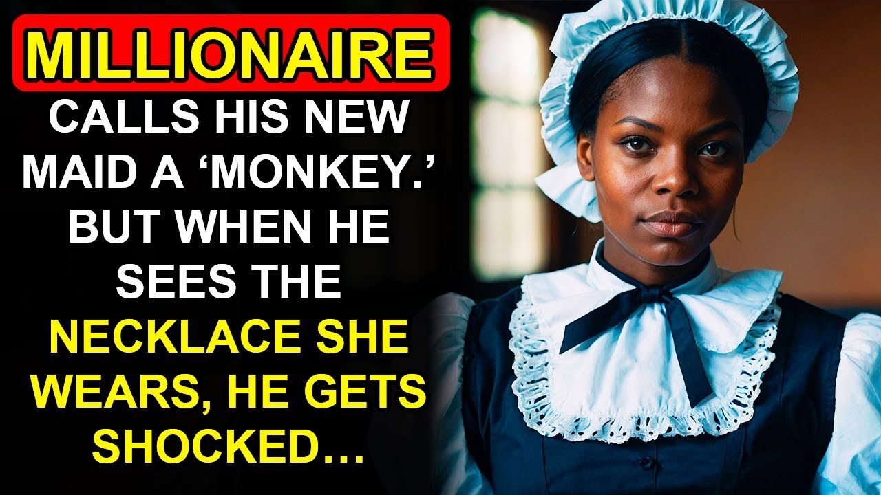 MILLIONAIRE CALLS HIS NEW MAID A ‘MONKEY.’ BUT WHEN HE SEES THE ...