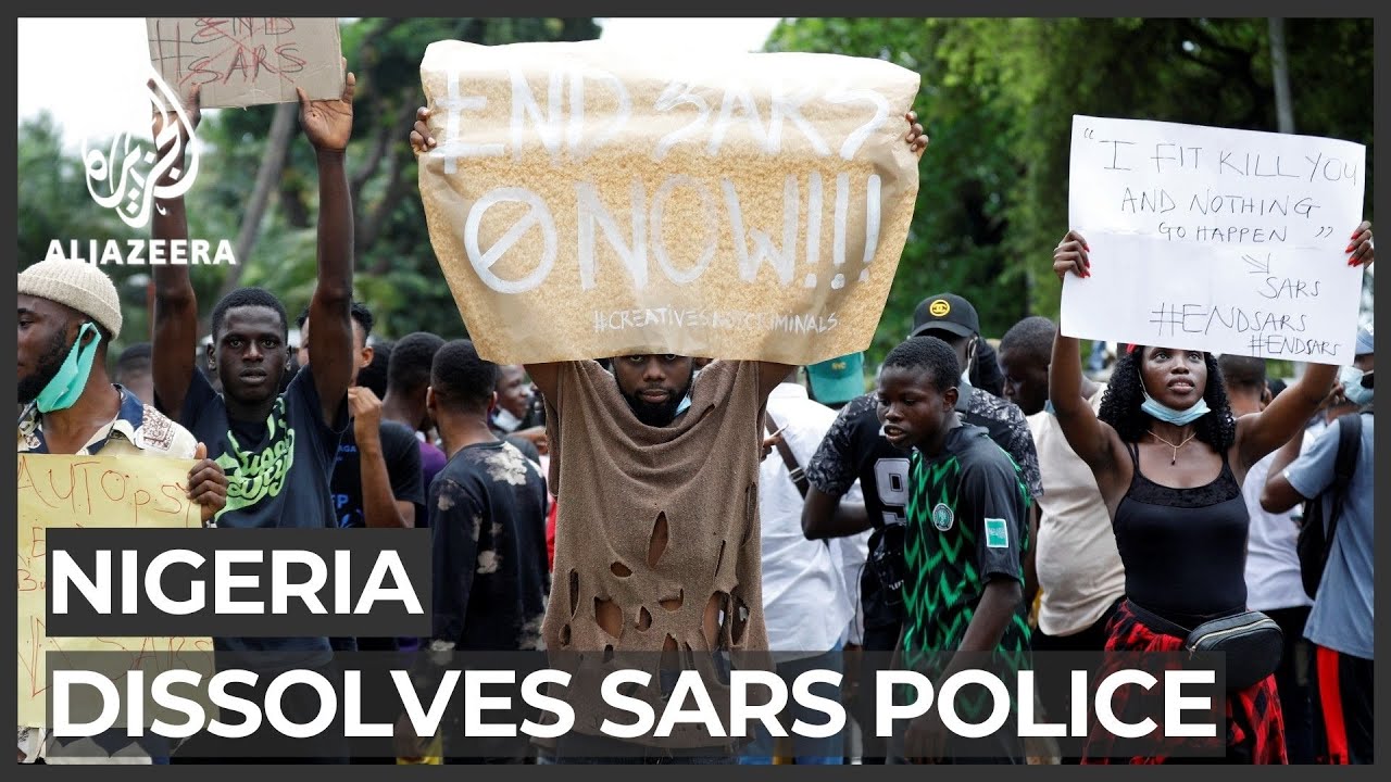 #EndSARS: Nigeria says Special Anti-Robbery Squad dissolved - YouTube