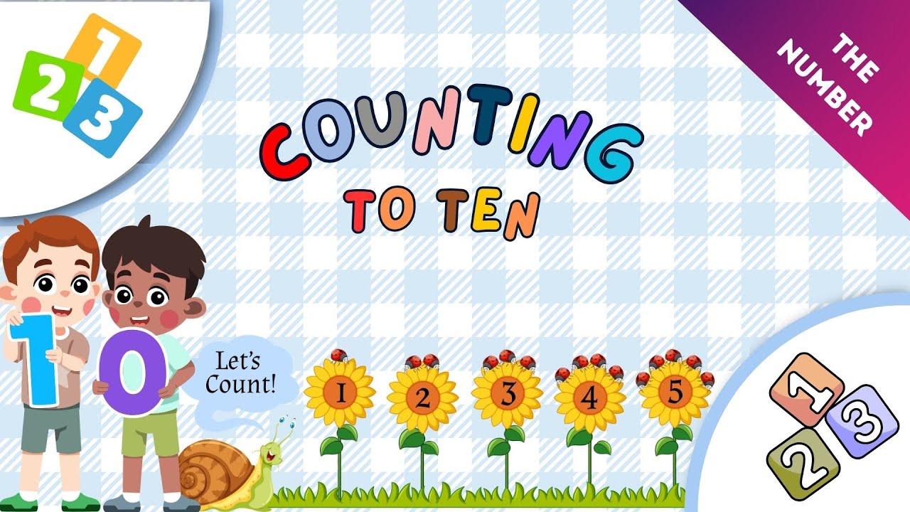 "Counting to ten" I Learn Numbers 1 to 10 I Kids Song - YouTube