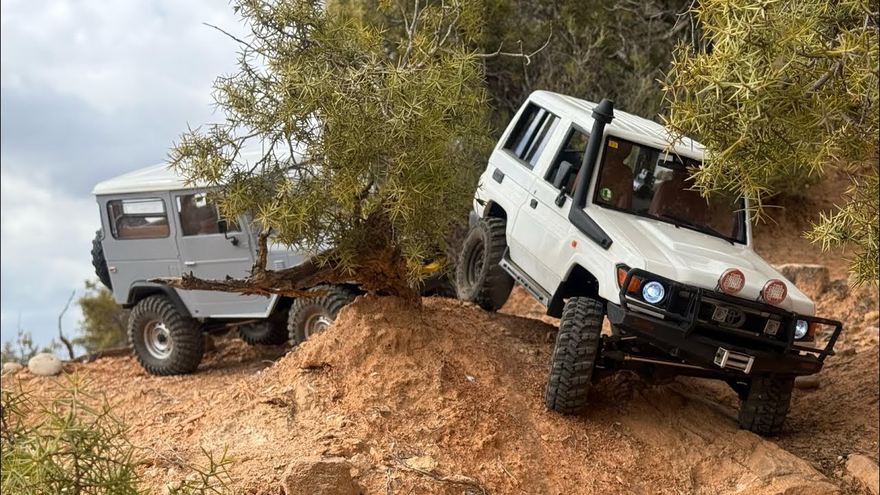 Toyota Land Cruiser 71 series project 1/10 Scale Crawler & fj40 - YouTube