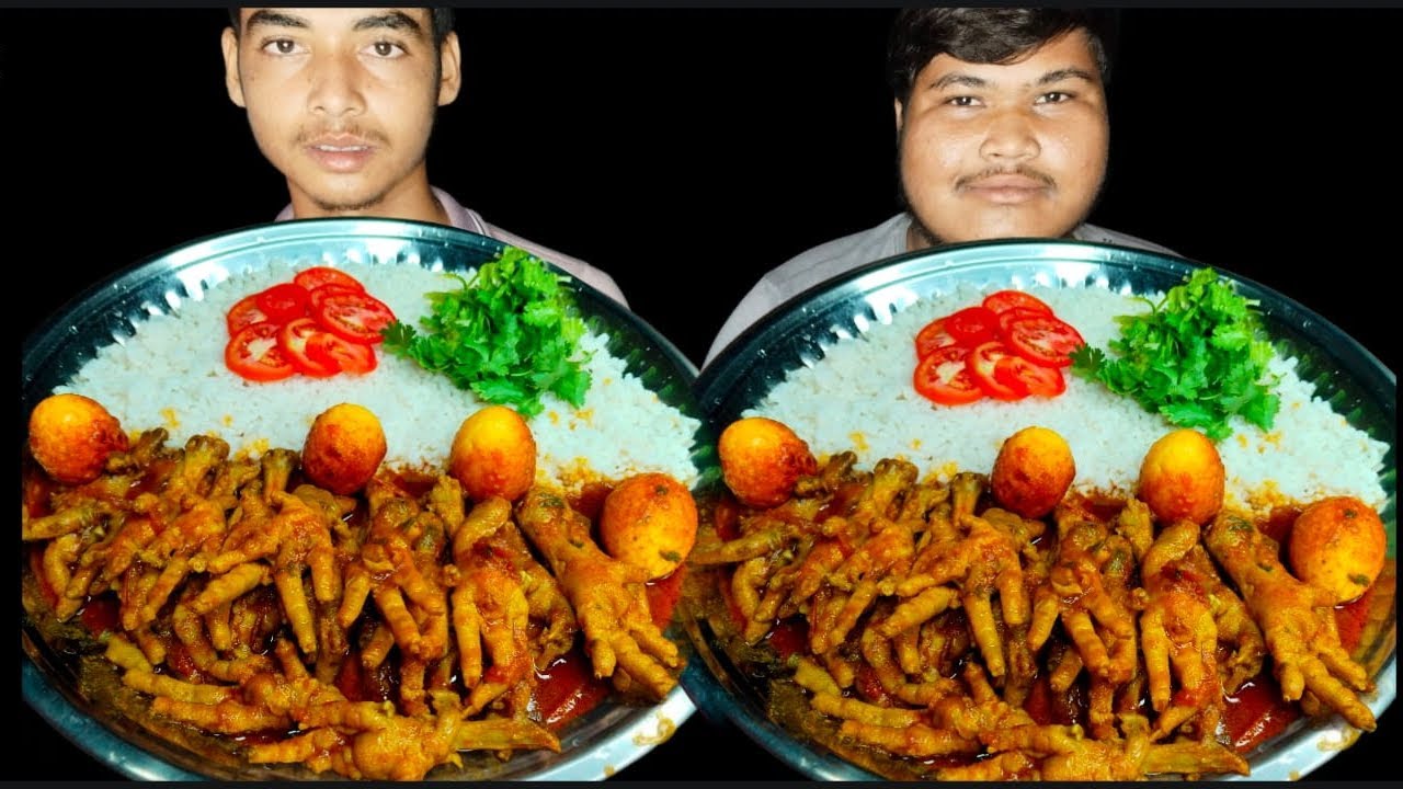 Chicken Egg Curry With Rice Eating Challenge | Food Eating Competition ...