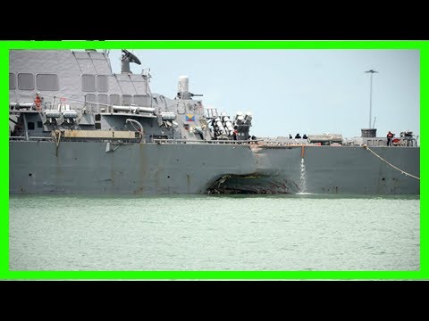 Navy orders ‘operational pause’ after uss john s. mccain collides with tanker