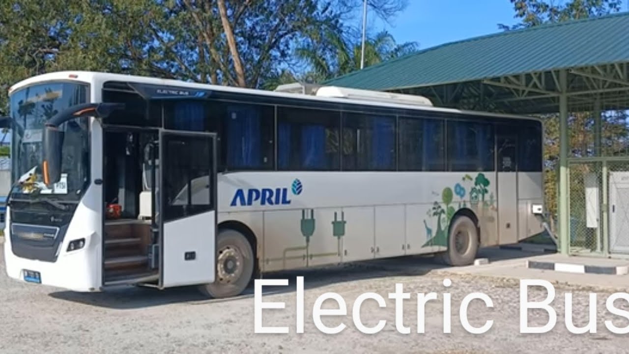 ELECTRIC BUS (BUS LISTRIK PT RAPP (APRIL Group)) - YouTube