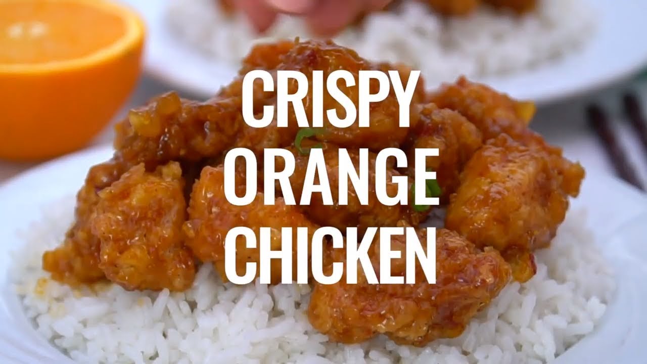 Crispy Orange Chicken Recipe - YouTube