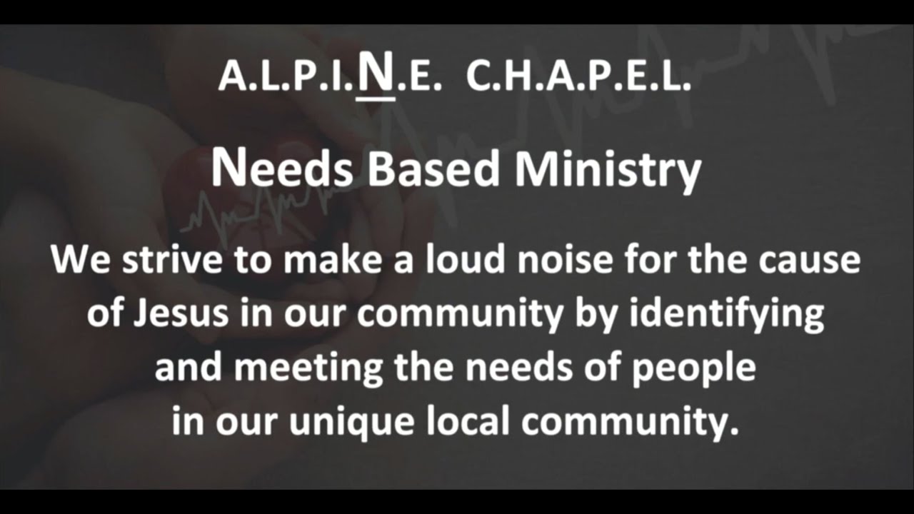 HEARTBEAT - Needs Based Ministry - YouTube