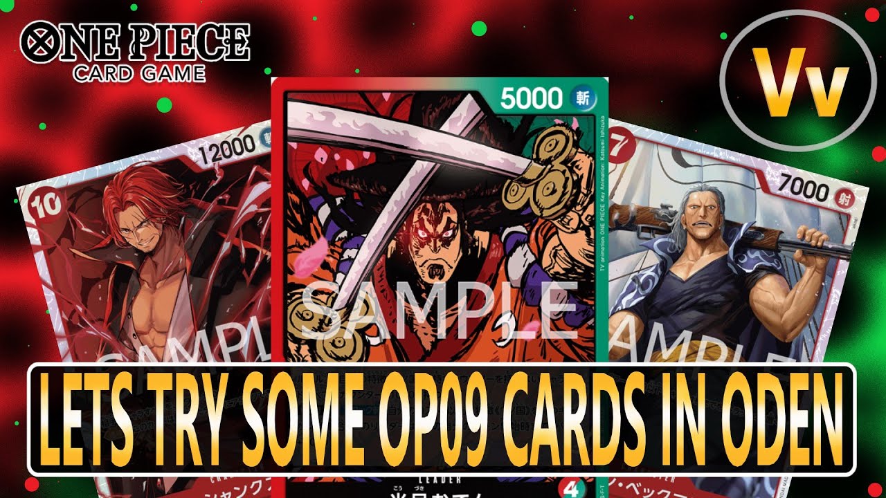 One Piece TCG: Experimenting with OP09 Shanks and Beckman in RG Oden ...