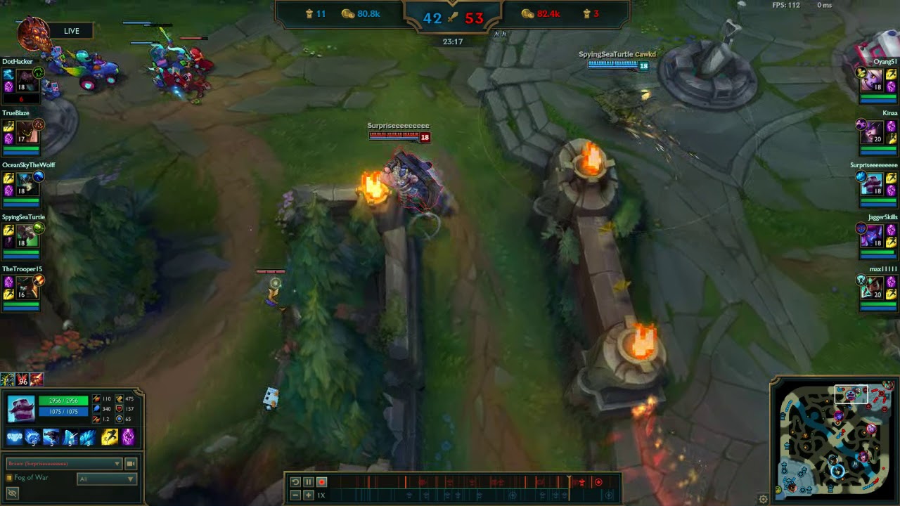 The power of AP Braum URF - League of Legends - YouTube