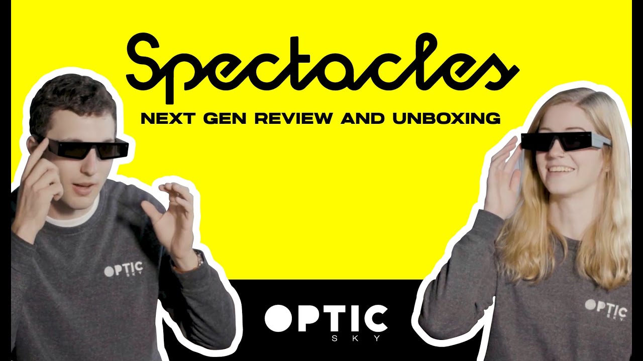 SNAP Next Generation Spectacles 4 | Unboxing & Review | Optic Sky - YouTube