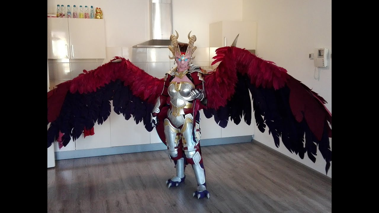 Full Nex Angel of Death cosplay - YouTube