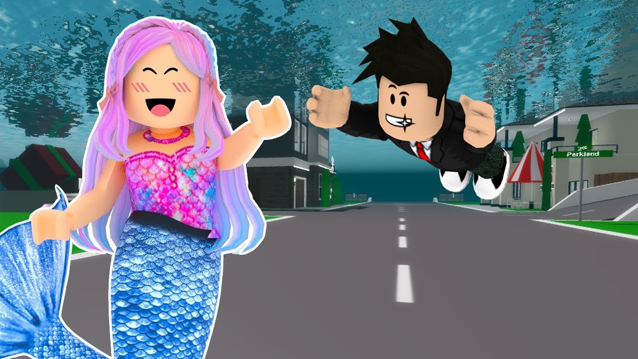 24 HORAS NA CIDADE AQUÁTICA DO BROOKHAVEN - ROBLOX - YouTube