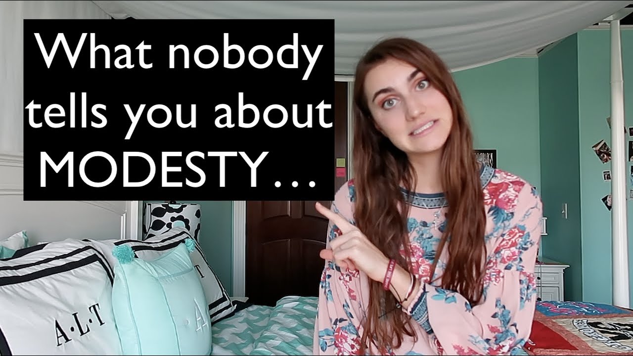 what nobody tells you about MODESTY. // a Christian perspective - YouTube