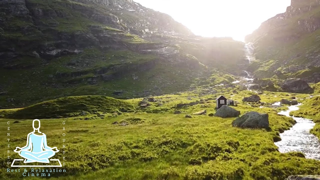 Beautiful Mountain Retreat Relaxing Music for Stress Relief, Meditation ...