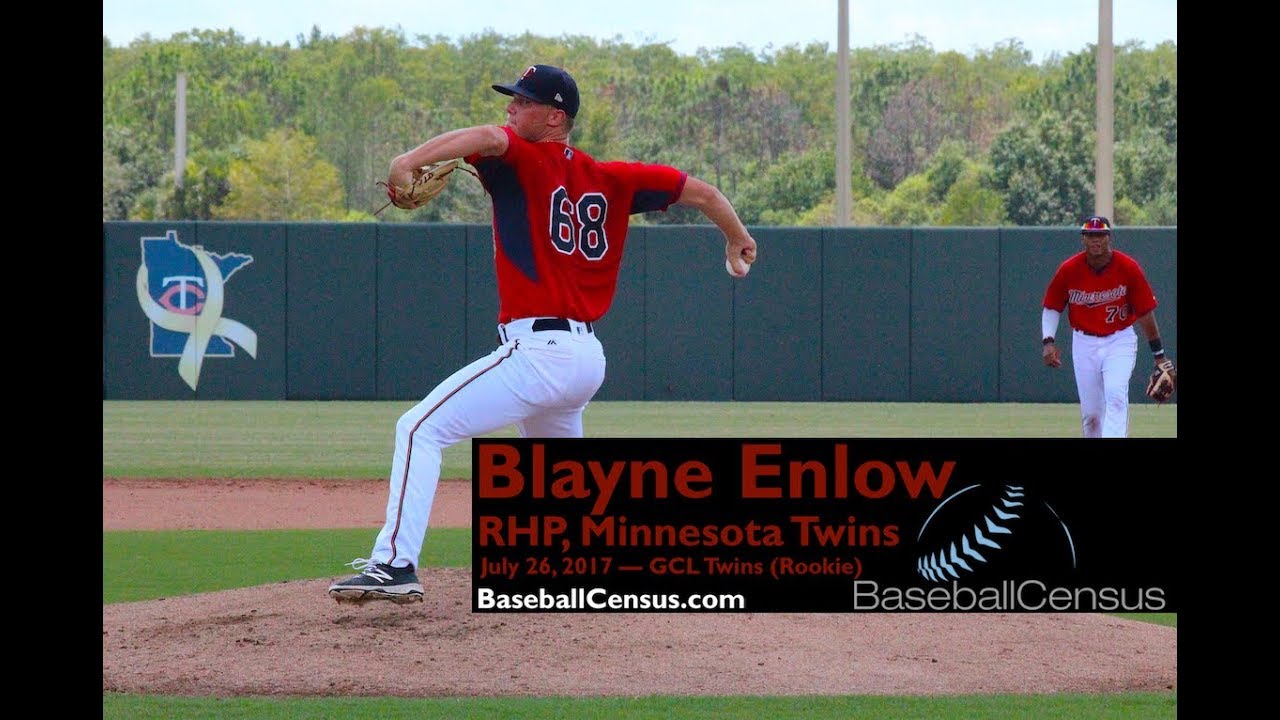 Blayne Enlow, RHP, Minnesota Twins — July 26, 2017 - YouTube