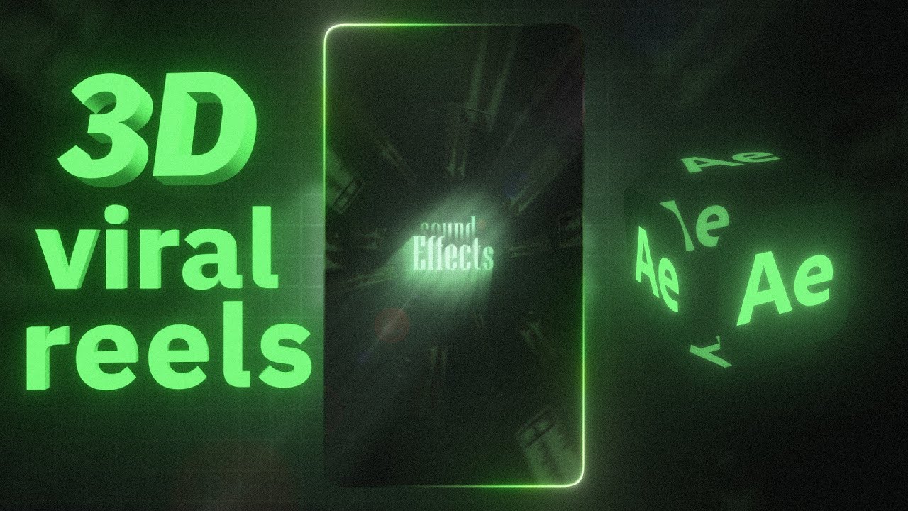 ازاي تعمل فيديو احترافي من الصفر | 3d viral reels🔥🔥 - YouTube