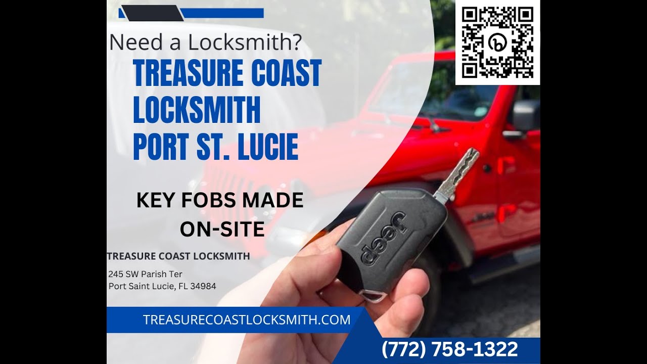 Treasure Coast Locksmith Port St Lucie - YouTube