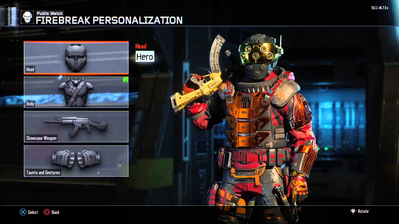 Black Ops 3 Firebreak Hero Gear Completed - YouTube