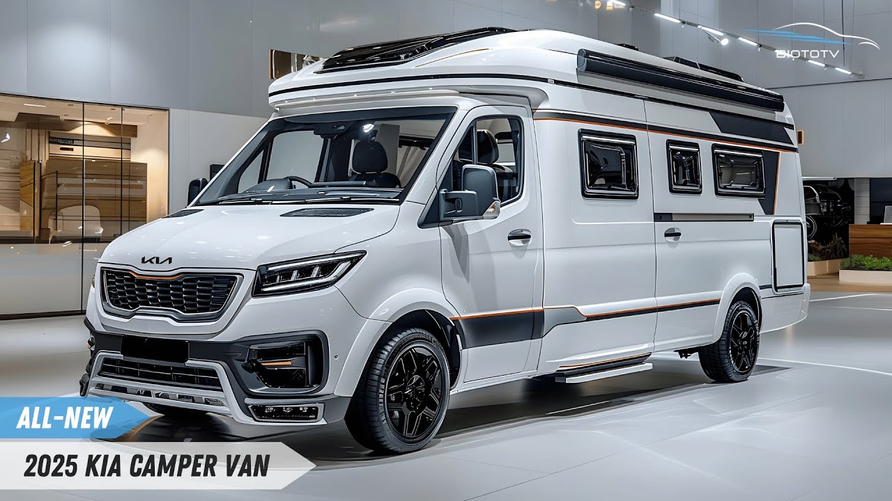 2025 Kia Camper Van: The Ultimate Adventure Vehicle! Packed with ...