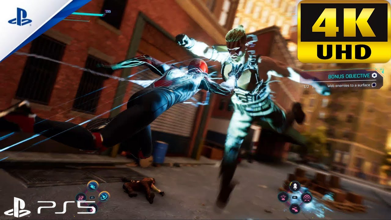 PS5 SPIDER-MAN 2 Gameplay | SMOKE AND MIRRORS SUIT Showcase | Free Roam ...