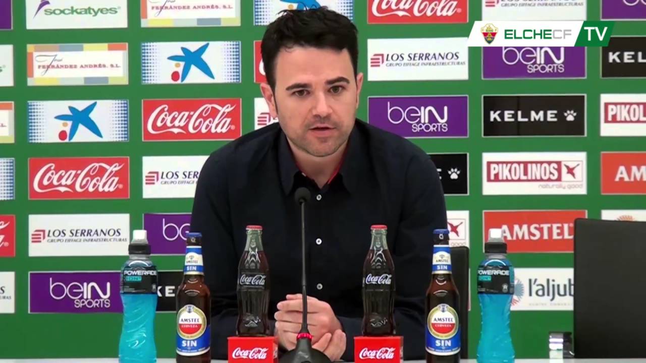 Elche CF Oficial | RP Ricardo Iñiguez | 28-04-16 - YouTube