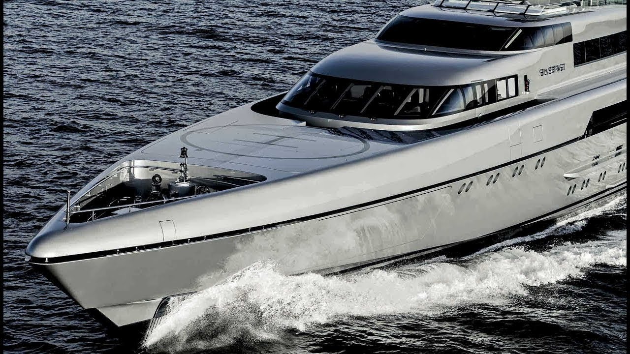 $100,000,000 ULTIMATE SUPER YACHT "SILVERFAST" - YouTube