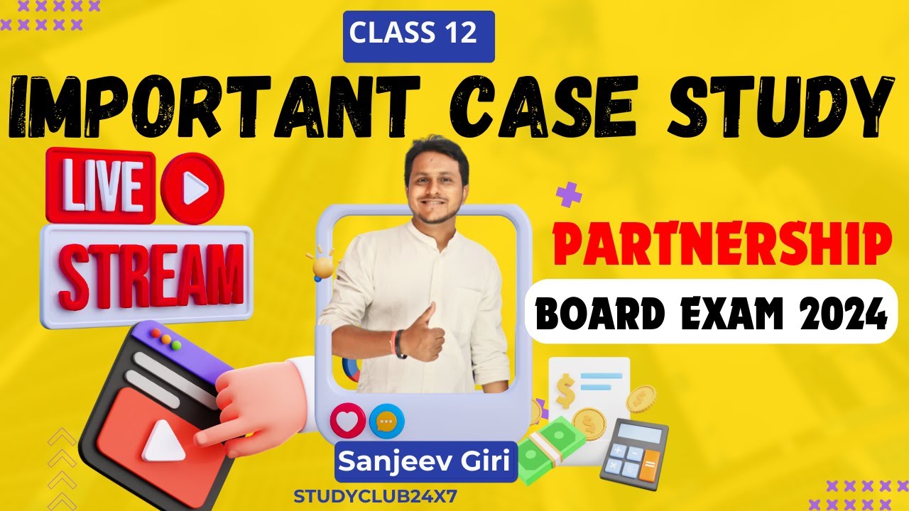 Most Important Case Study | Case Study Accounts Class 12 | Accounts Case Study Questions Class ...