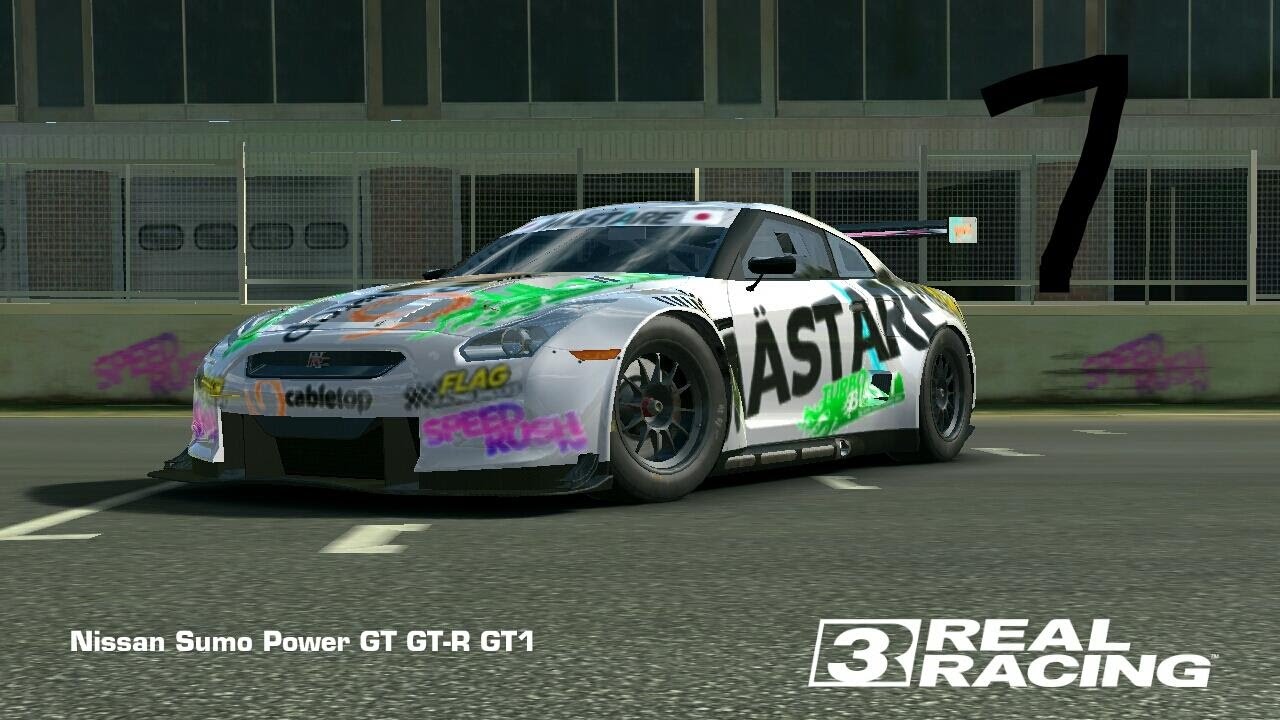 Real Racing 3 NISSAN SUMO POWER GT GT-R GT1 - cup (Silverstone) - YouTube
