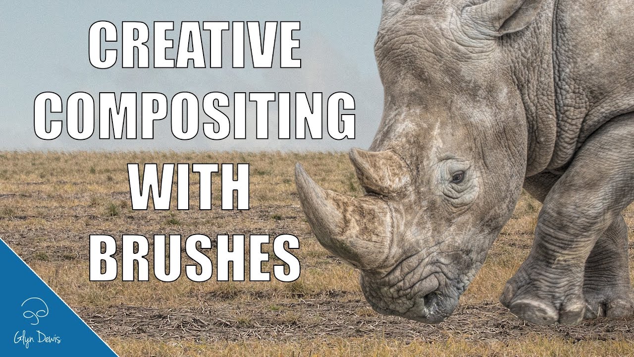 PHOTOSHOP TUTORIAL: Creative Compositing with Brushes #46 - YouTube