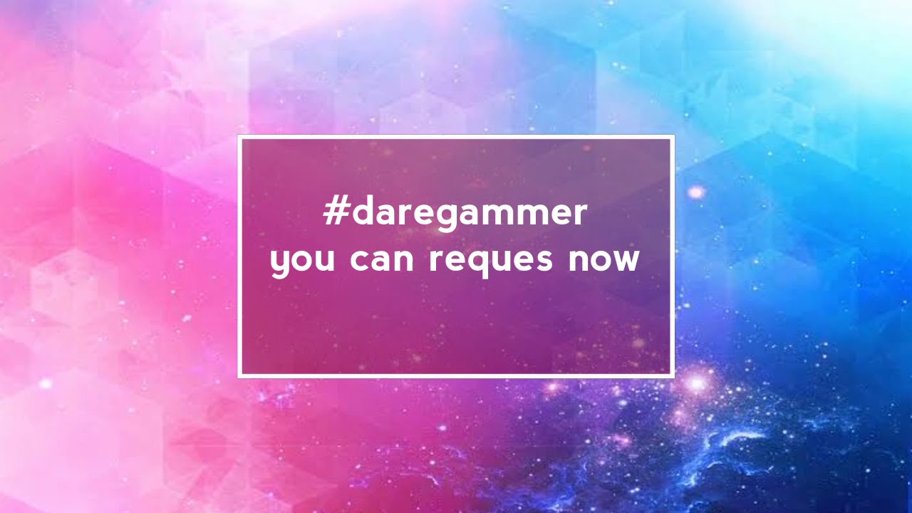 you can request 🗣️what is you game request now use #daregammer - YouTube